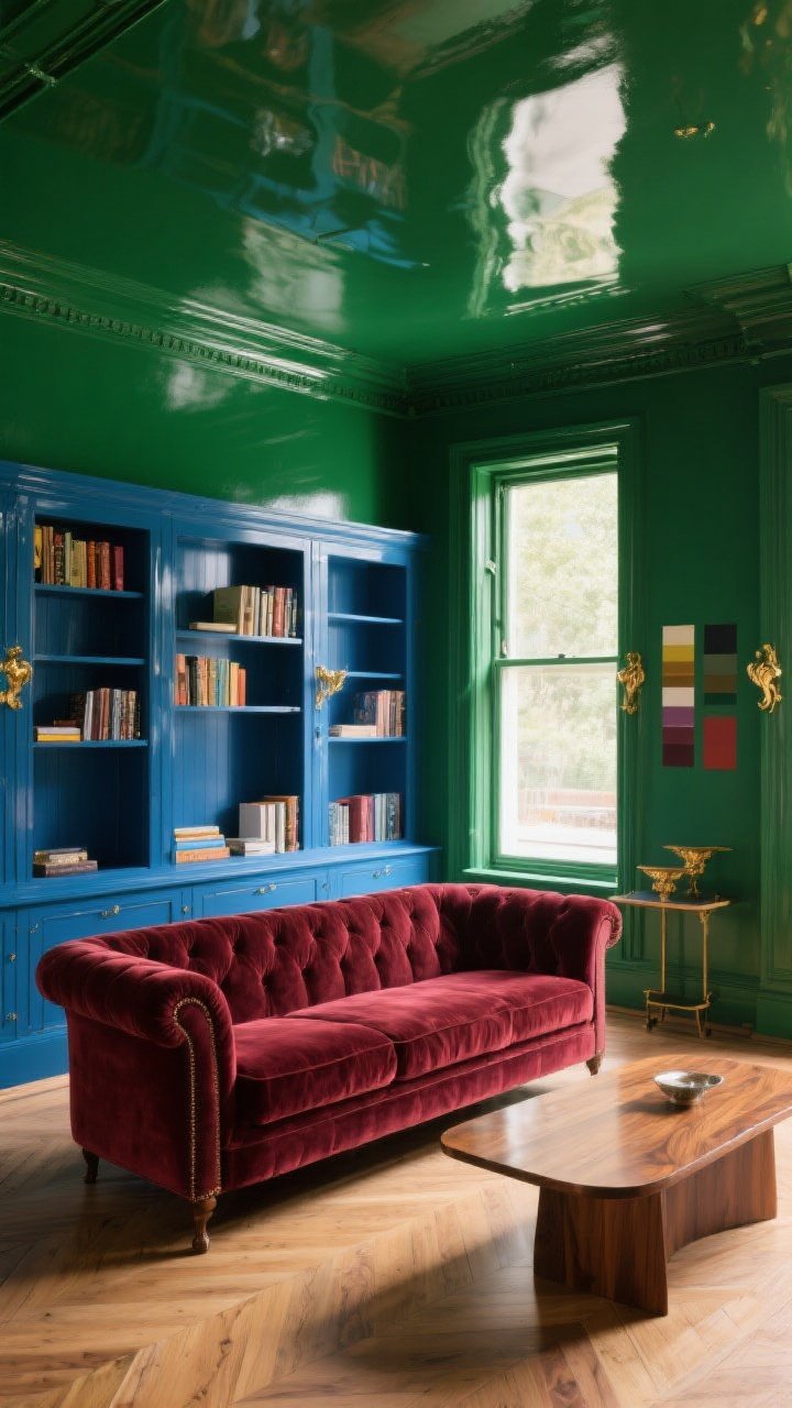 7 Vintage Maximalist Living Rooms That Embrace Color and Dare You to Go ...